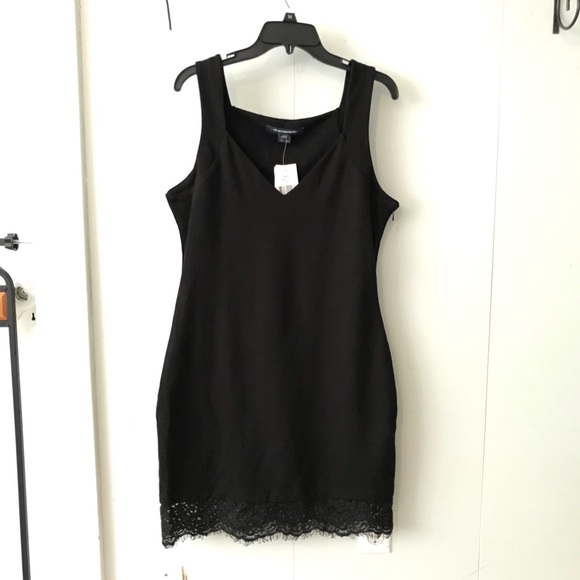French Connection | Dresses | French Connection Black Dress Lbd Nwt ...